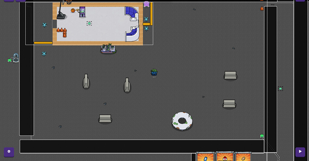 I need a thumbnail for my game called Blast Away - Art - Gimkit Creative