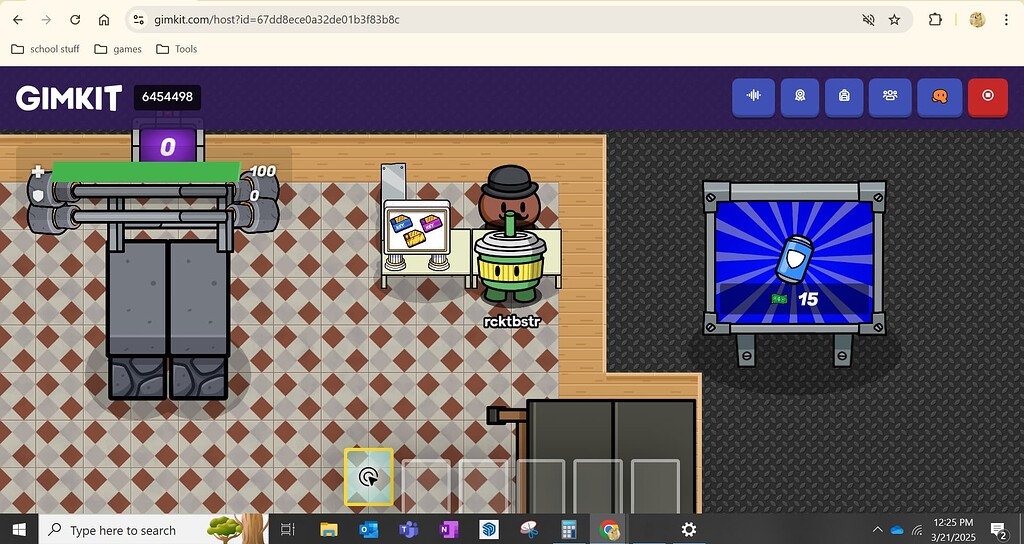 Character device interaction not appearing - Page 2 - Help - Gimkit Creative