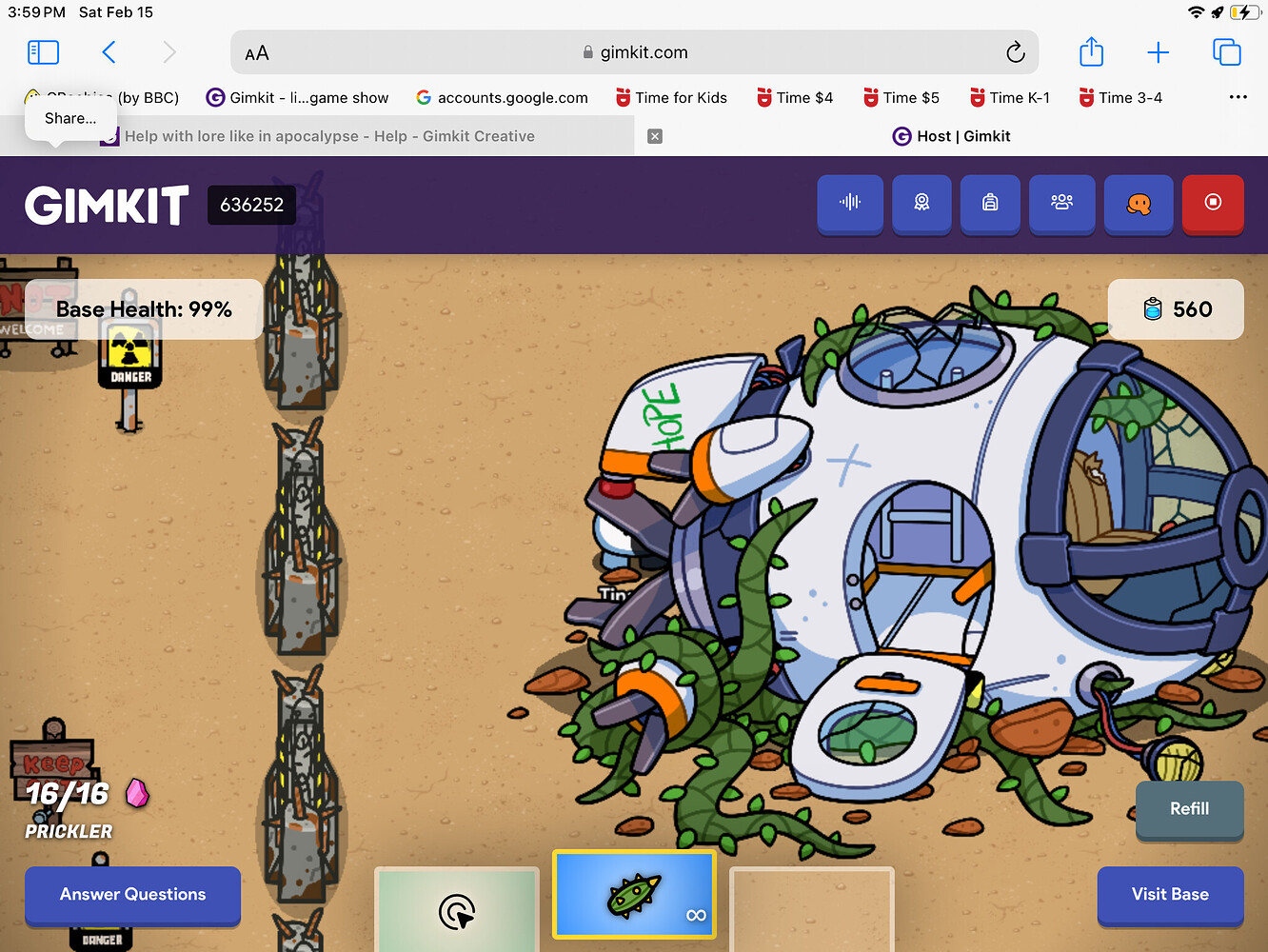 Help with lore like in apocalypse - Help - Gimkit Creative