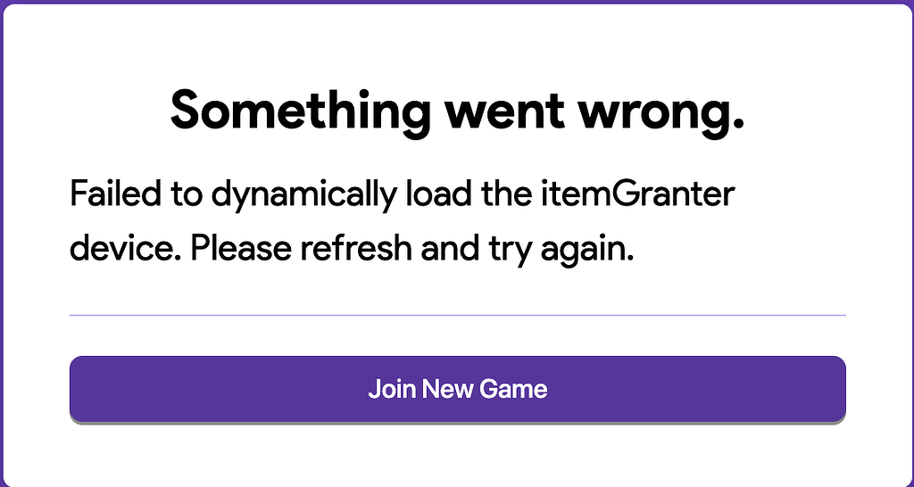 Item granter not loading - Bugs - Gimkit Creative