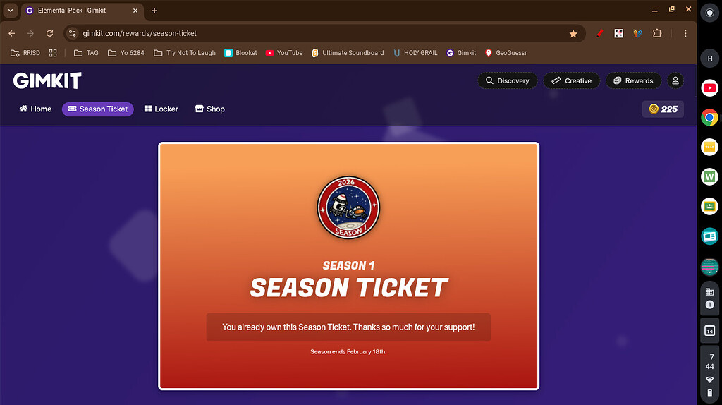 Off topic; don't reply - Help - Gimkit Creative