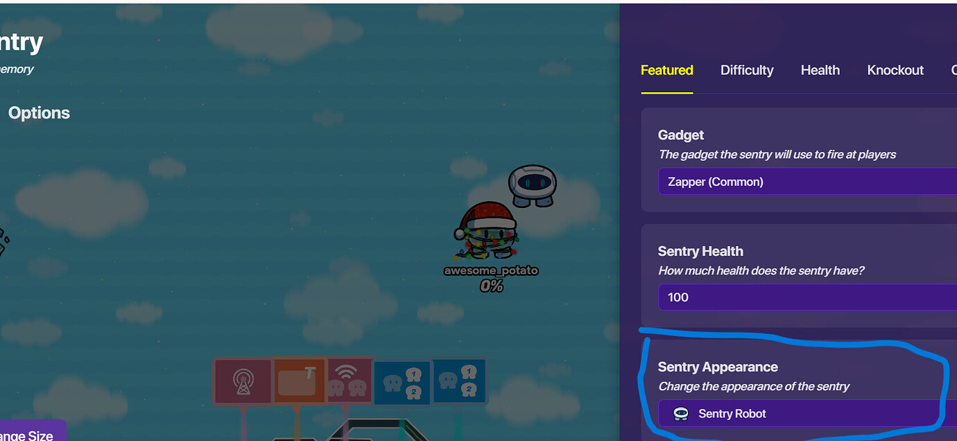 Is there any way to make sentries have custom skins? - Help - Gimkit ...