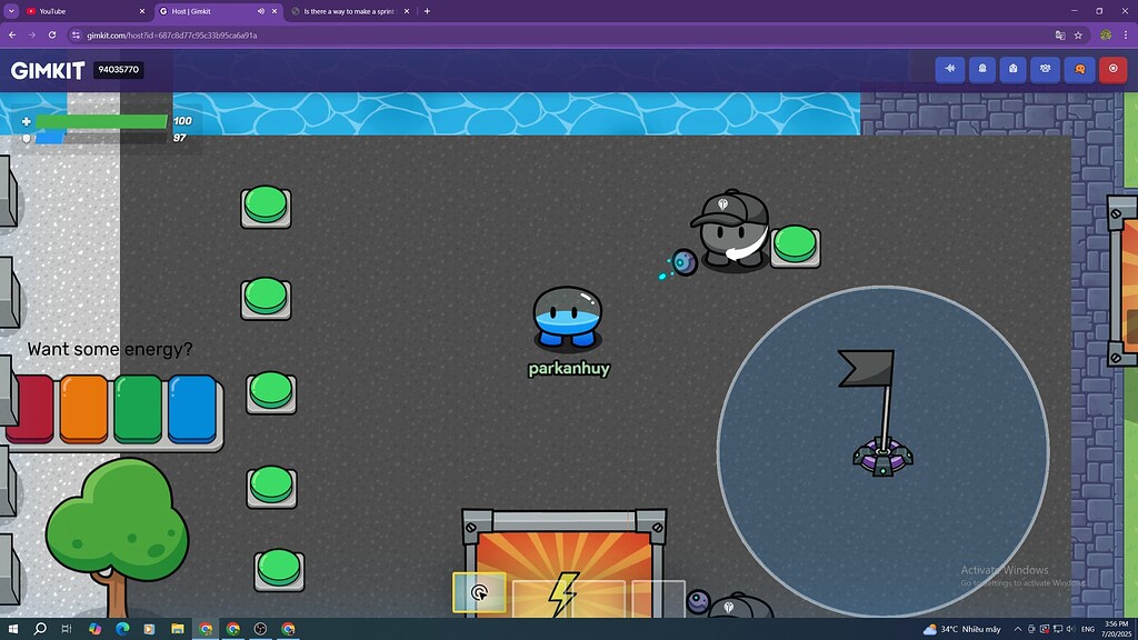 Help with sentry not getting deactivated when the game is started ...