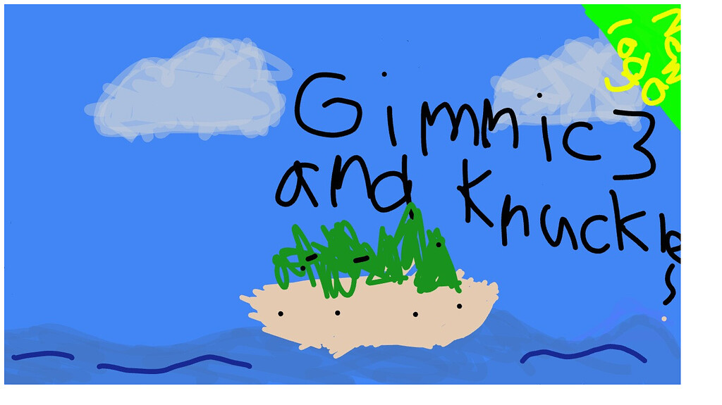 Need a BRAND NEW Thumbnail for my Gimnic 3 & Knuckles map (you can say ...