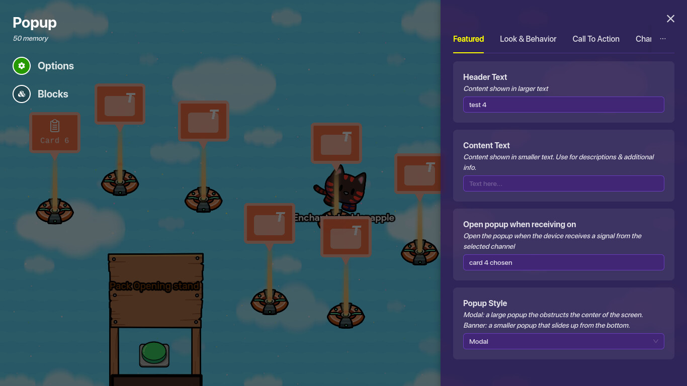 More "coding" help - Help - Gimkit Creative