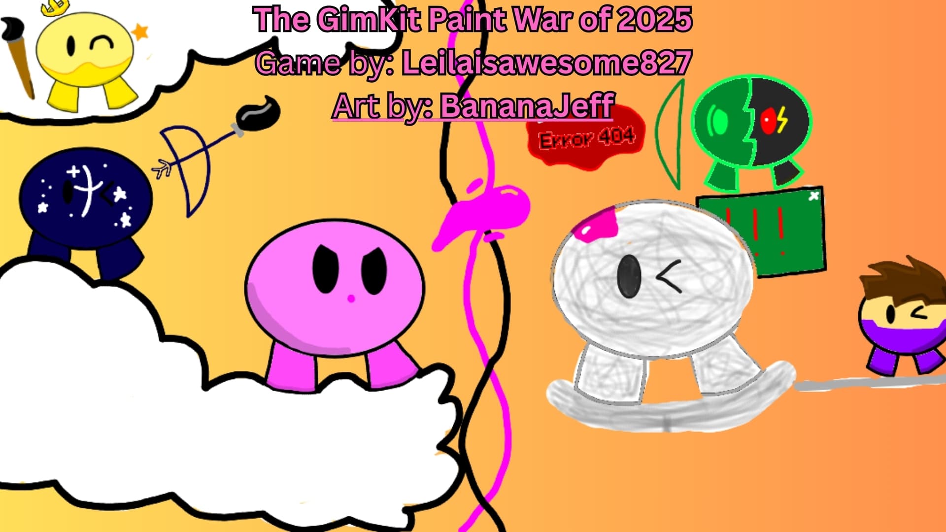 I need a thumbnail for "the gimkit paint war of 2025" - Page 9 - Art ...