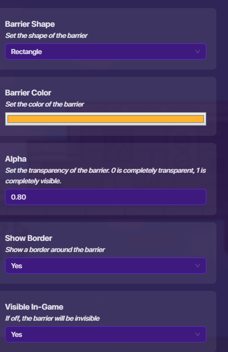 How do u make transparent barriers? - Help - Gimkit Creative