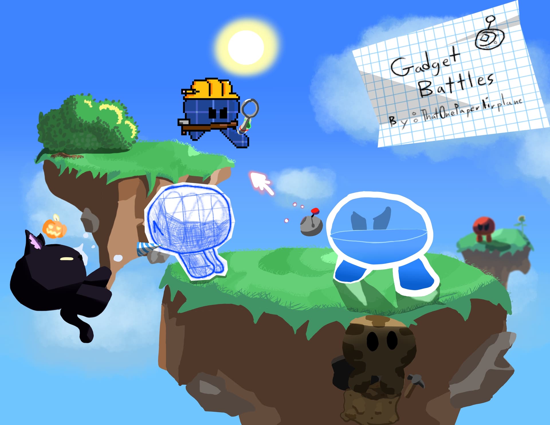 New Gadget Battles Thumbnail Request - Art - Gimkit Creative