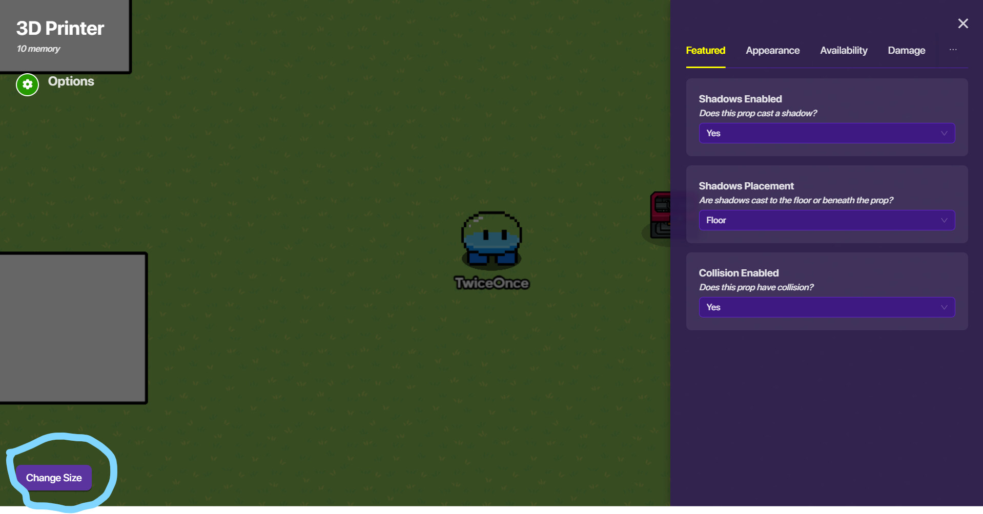 How do I make a prop smaller or bigger? - Help - Gimkit Creative