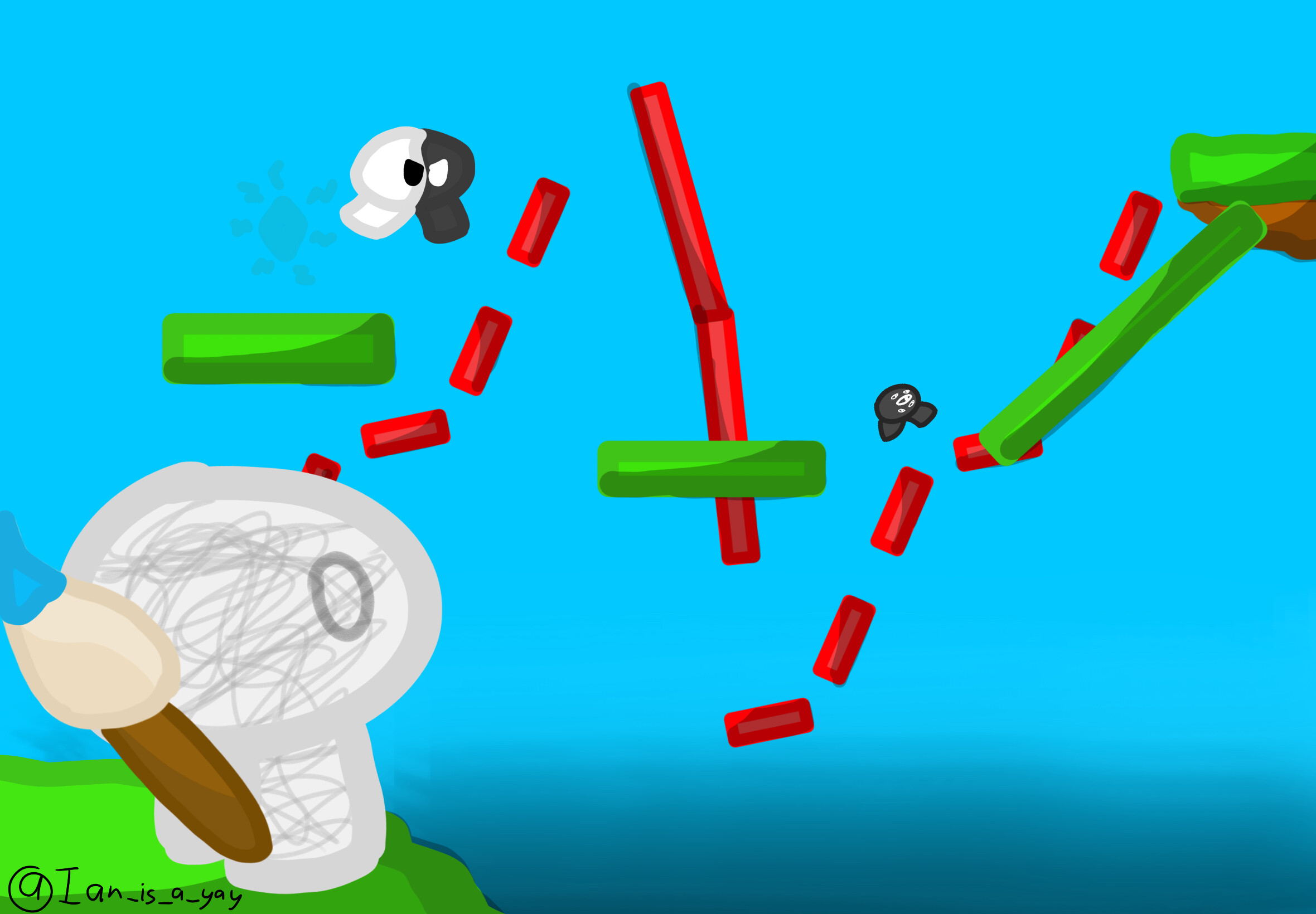 GIMPOSSIBLE PLATFORMER! thumbnail - Art - Gimkit Creative