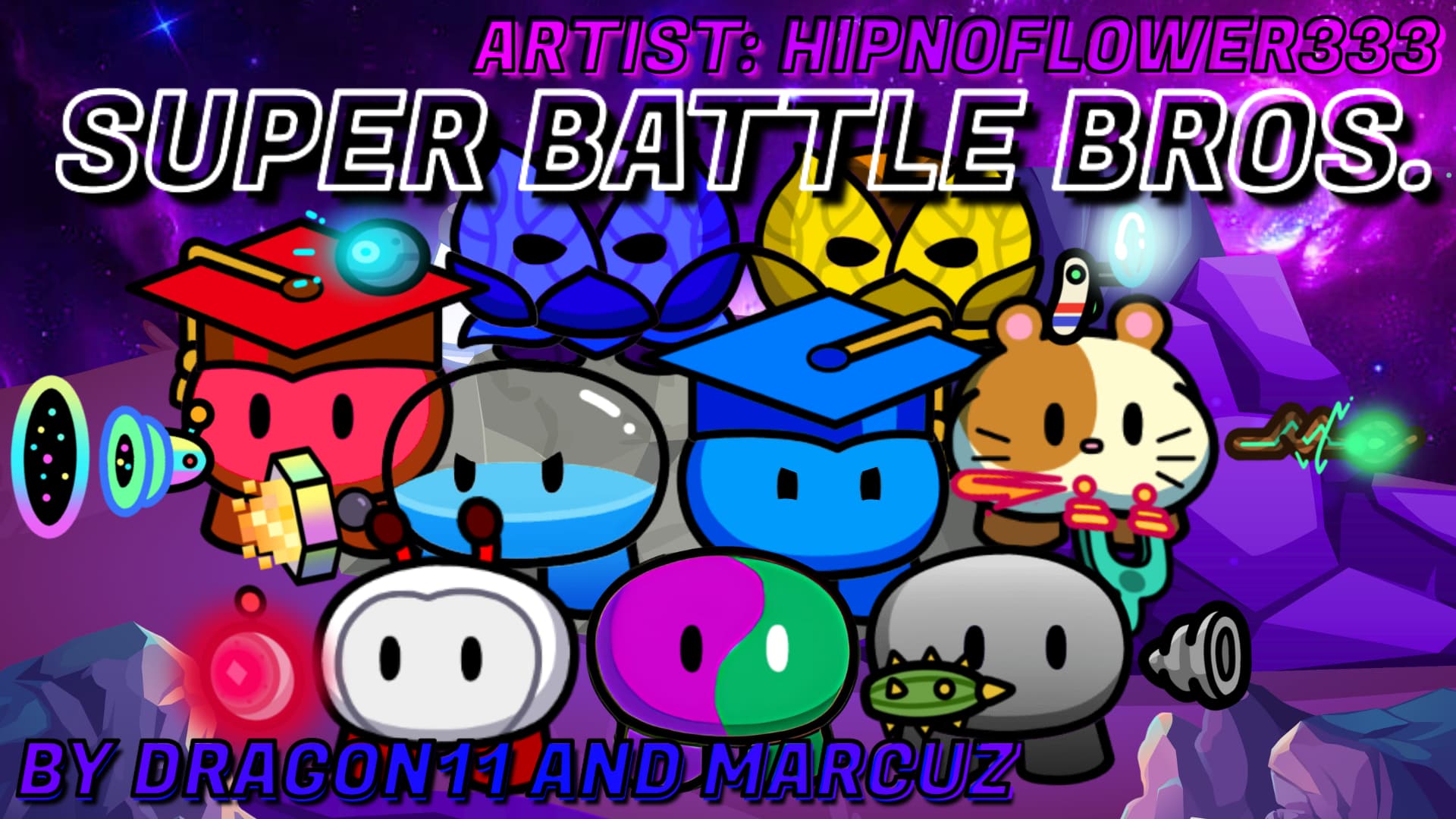 [New Thumbnail Request] A Platformer Battle Royal (Serious artists only)(Super Battle Bros ...