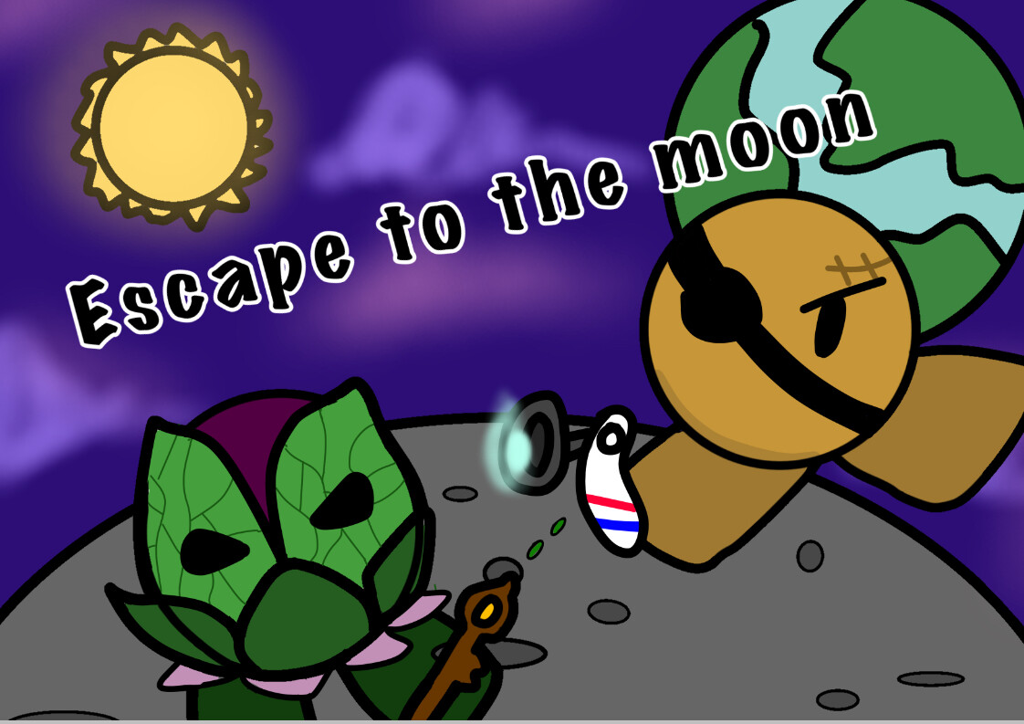 Thumbnail request for escape to the moon map - Art - Gimkit Creative