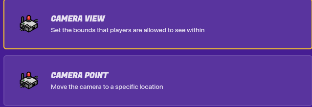 How do I create the camera view - Help - Gimkit Creative