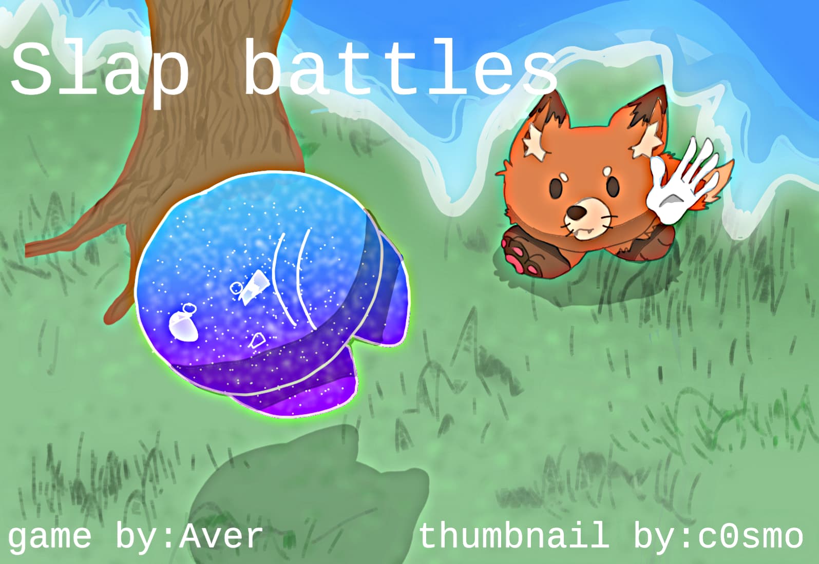 -Slap Battles Thumbnail- - Art - Gimkit Creative