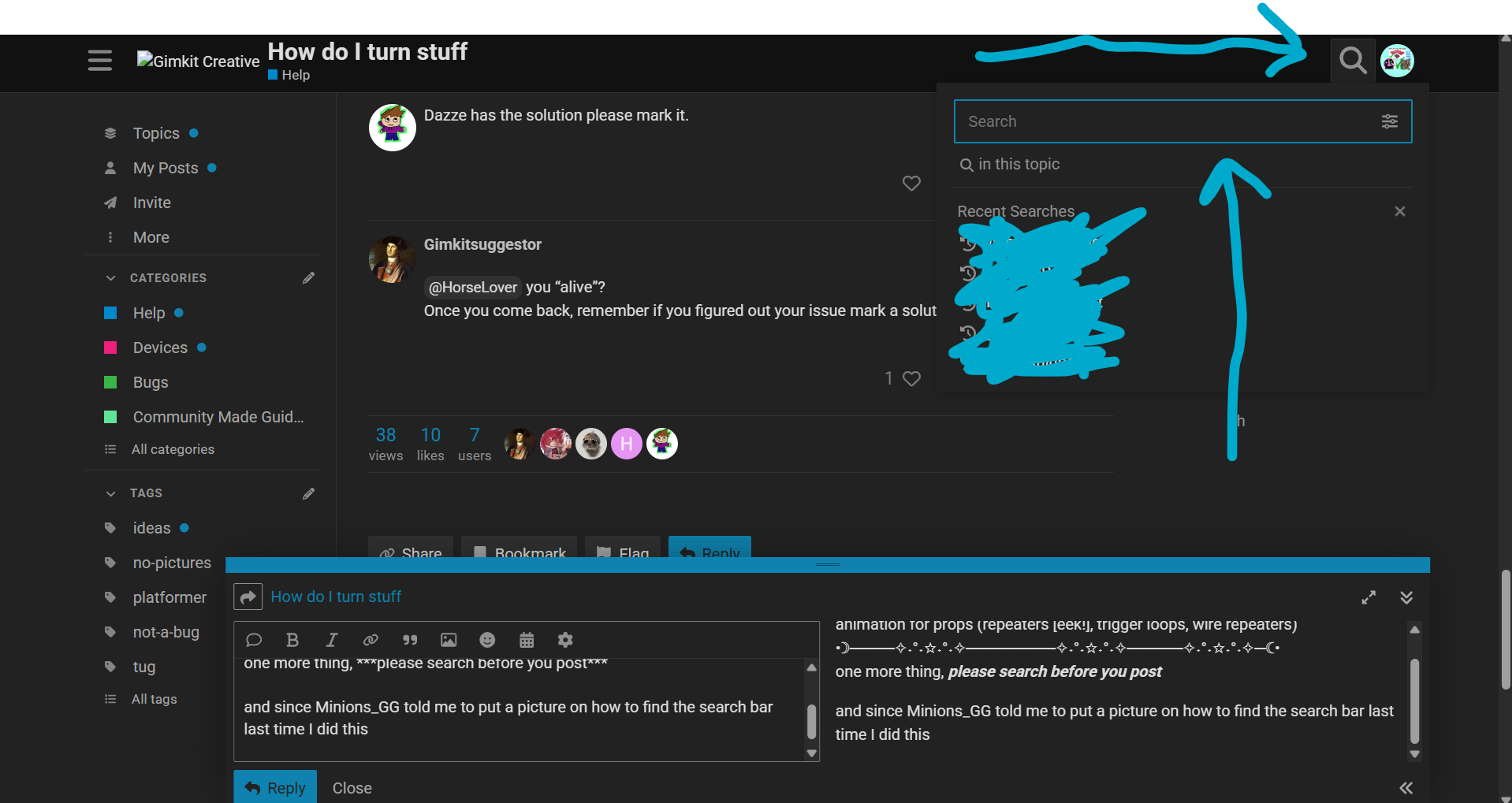 How do I turn stuff - Help - Gimkit Creative