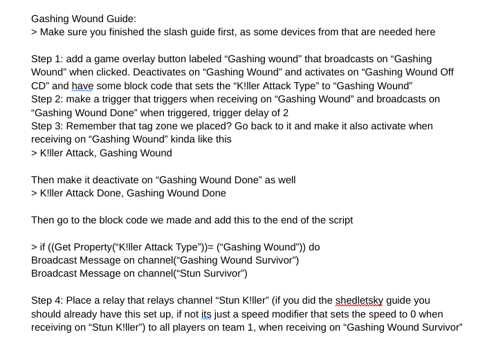 [ 📜 ] The Ultimate Guide to Forsaken (WIP) - Page 9 - Community Made Guides - Gimkit Creative