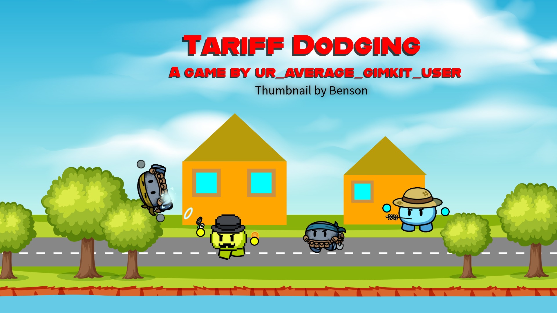 Thumbnail request for "Tariff dodging" - Art - Gimkit Creative