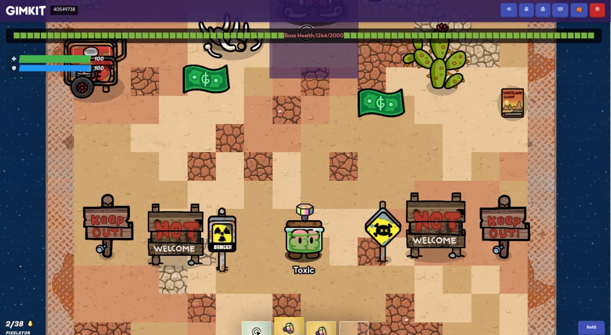 How to make a boss bar! - Community Made Guides - Gimkit Creative