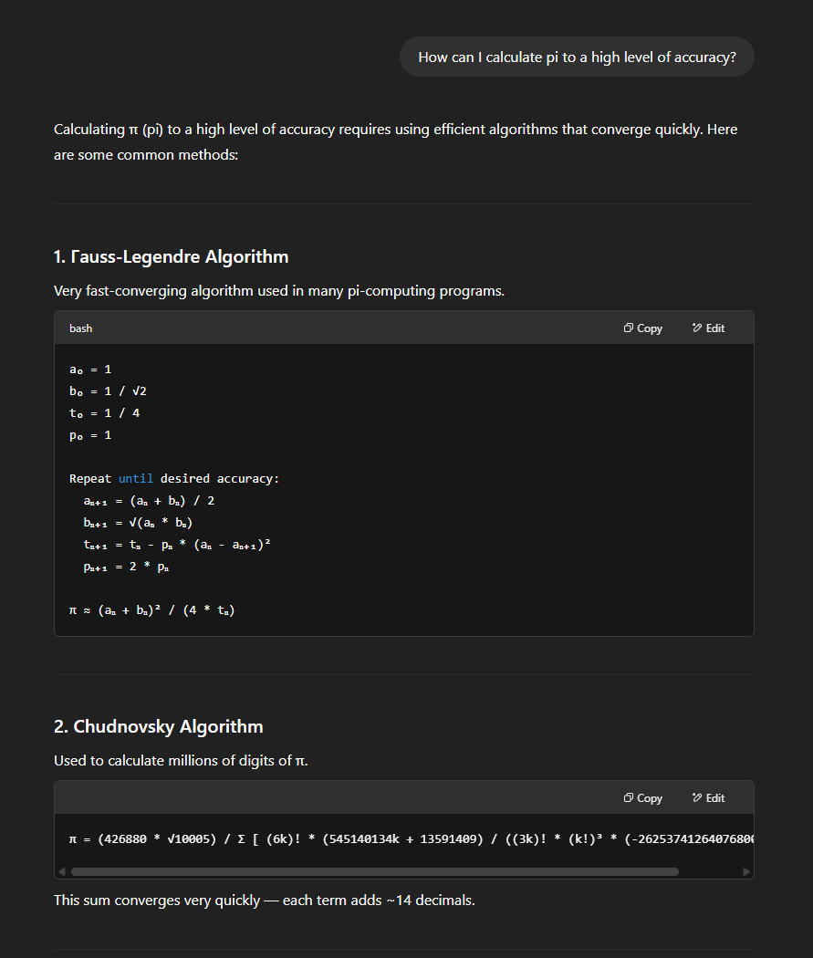 Is it possible to generate the digits of pi? - Page 6 - Devices ...