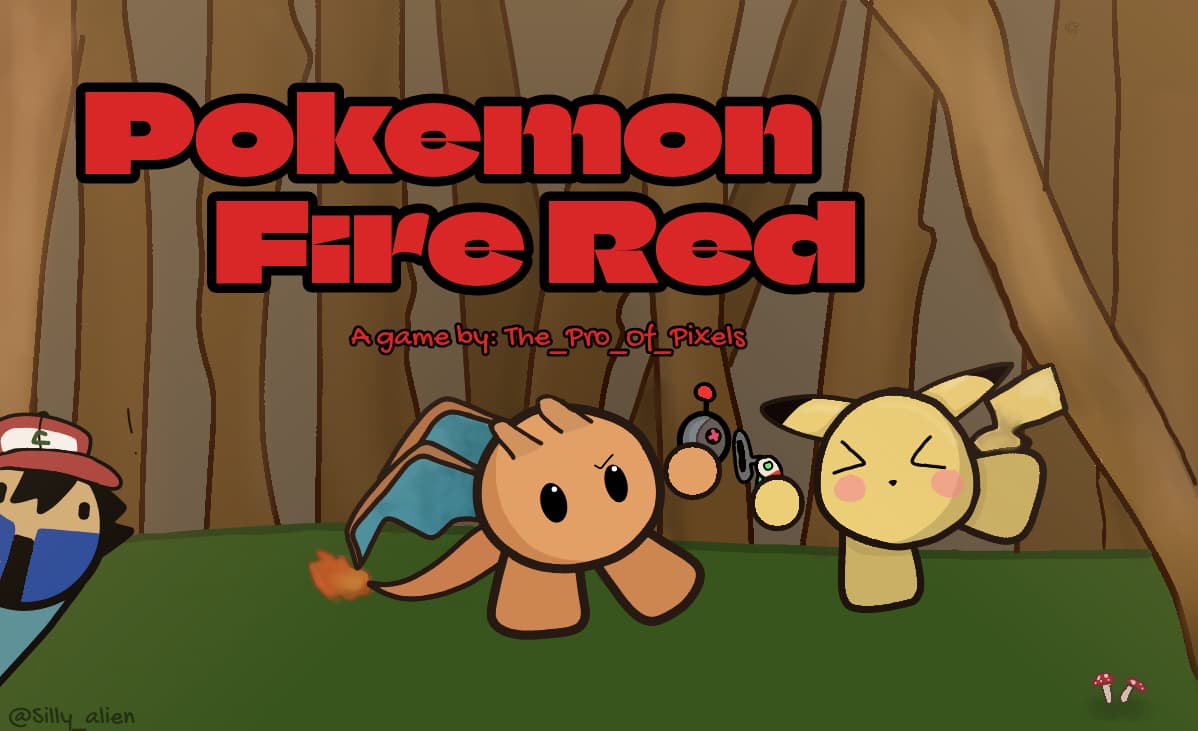 Pokemon Fire Red Thumbnail Request - Art - Gimkit Creative