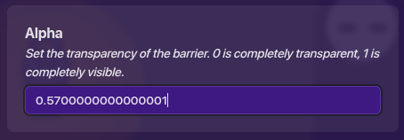 Numerical Barrier Opacity Glitch - Bugs - Gimkit Creative