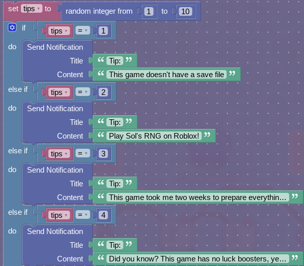 How To Make Tip Notifications Pop Up Every Once In A While (Difficulty ...
